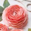 Camellia paper flower tutorial and template – DreamyPosy templates